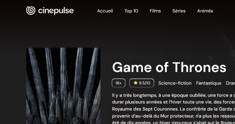 Cinepulse : la plateforme qui révolutionne le cinéma en ligne | CineCustom